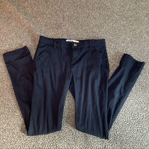 Old Navy | Bottoms | Old Navy Navy Skinny Uniform Pants | Poshmark